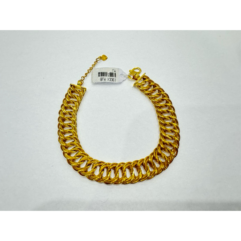 375 Gold Rantai Tangan Coco Lipan | Shopee Malaysia