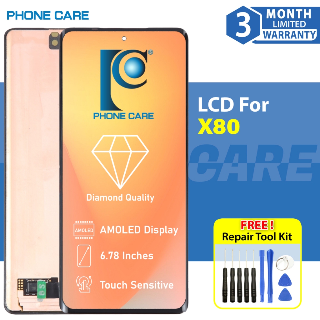 Lcd For Vivo X80 (With Touch Screen Display) | Shopee Malaysia