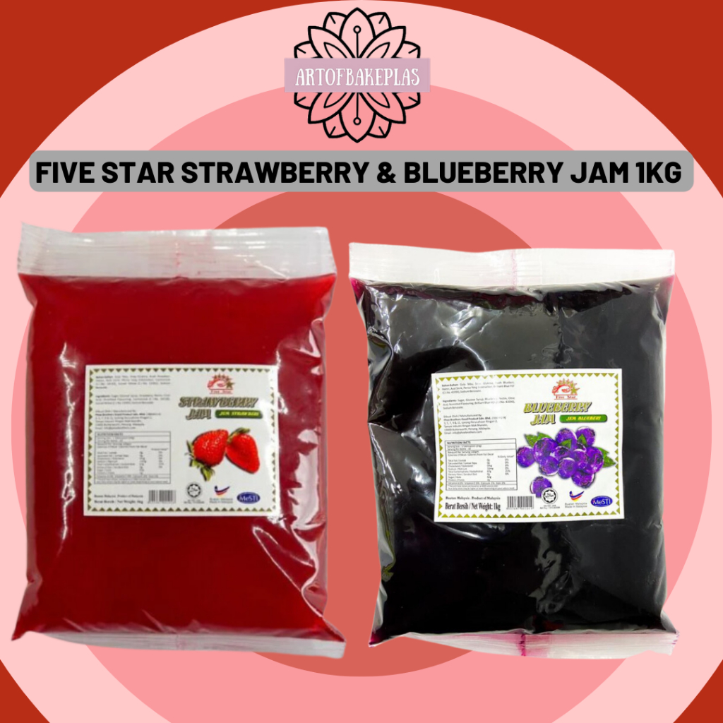 Strawberry Jam / Blueberry Jam 1KG / Jem Strawberry / Jem Blueberry ...