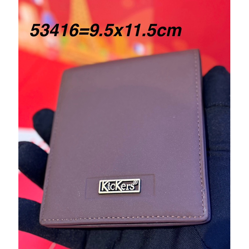 Kickers Genuine Leather Wallet 💯% Original(1KDXM-T-53416) | Shopee Malaysia