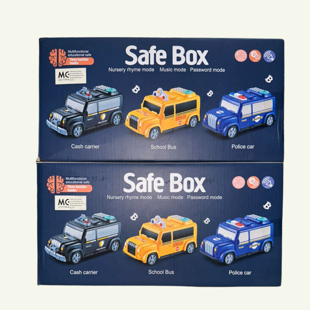CAR SAFE BOX MULTIFUNCTIONAL EDUCATIONAL SAFE | Shopee Malaysia