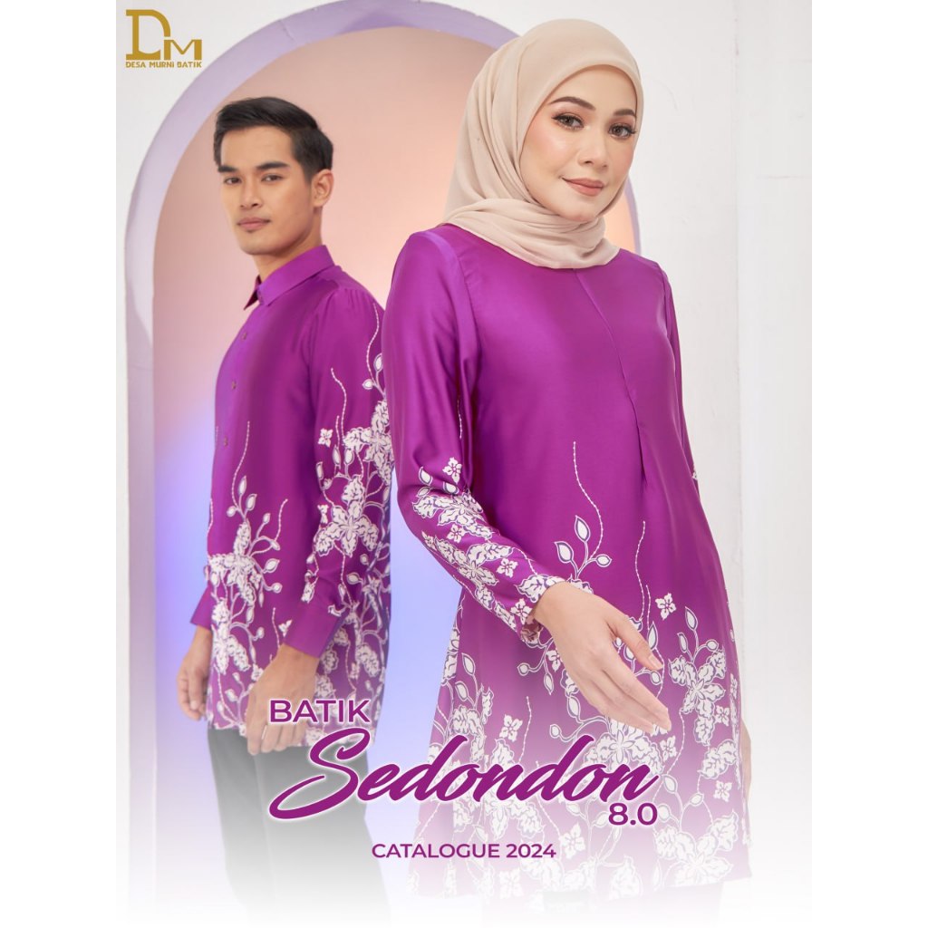 O1 COUPLE SET BATIK ALANA & KEMEJA BATIK DM | Shopee Malaysia