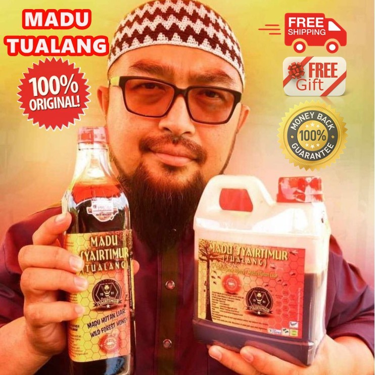 [💯ORIGINAL] Madu Tualang Asli FREE SHIPPING! Madu Hutan Asli Madu Lebah ...