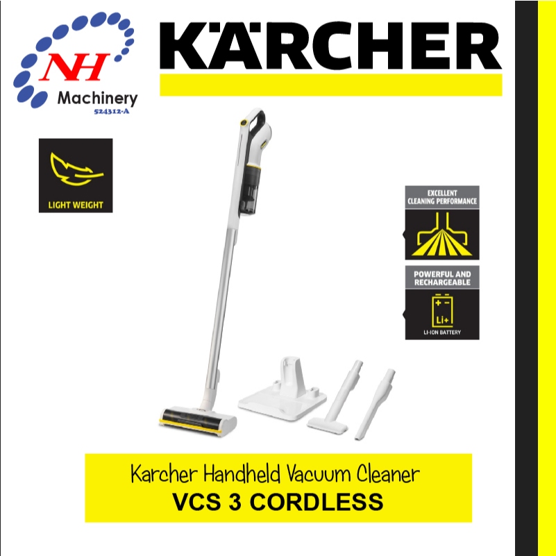 KARCHER VCS 3 CORDLESS - HANDHELD VACUUM CLEANER | Shopee Malaysia