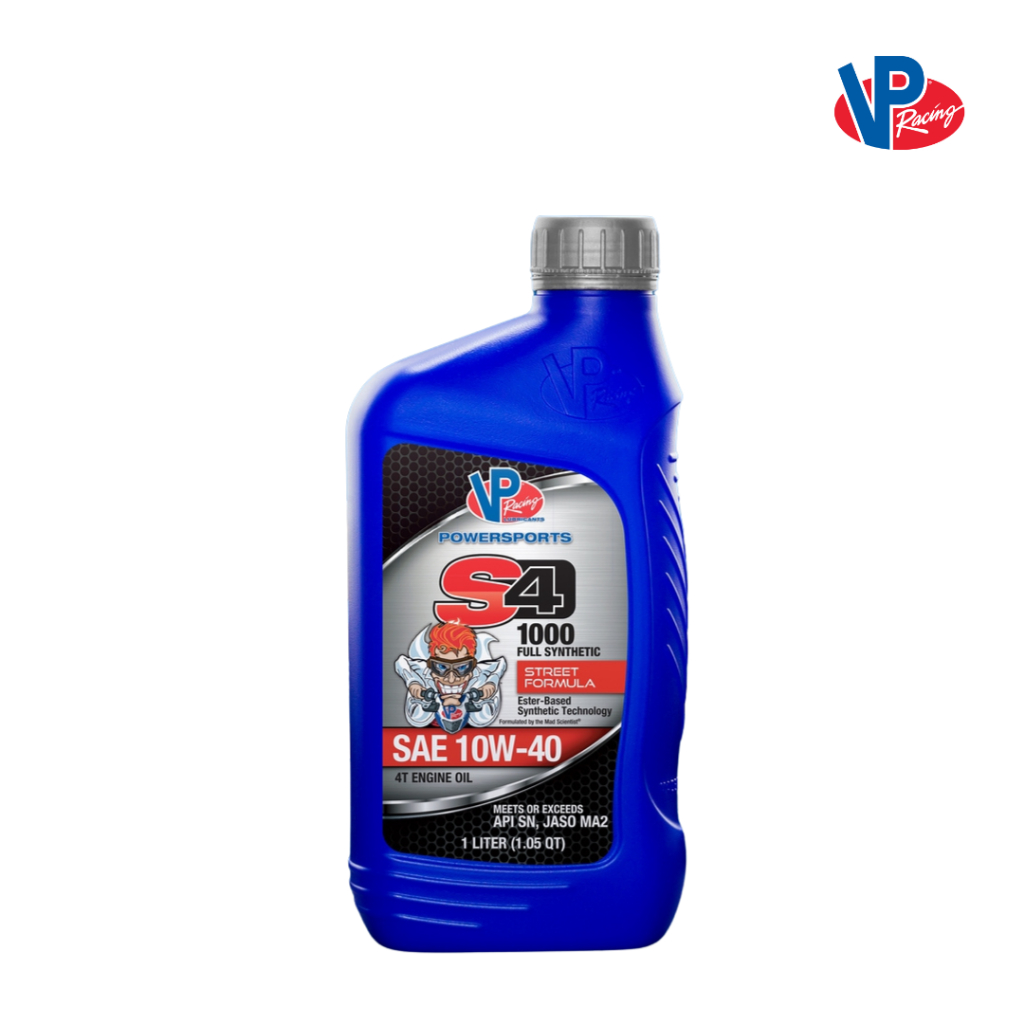 VP Racing S4-1000 4T 10W-40 Full Synthetic Street Formula Motor Engine ...
