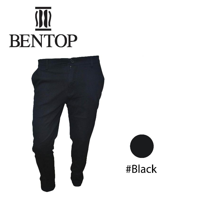 BENTOP Cotton Pant Slim Fit | Shopee Malaysia
