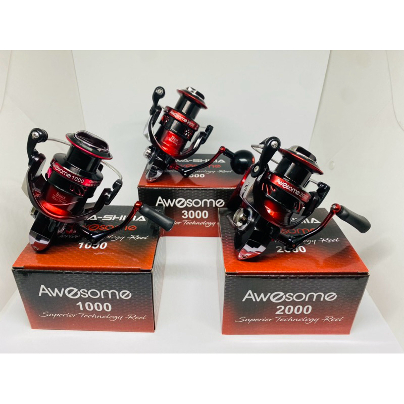 AWASHIMA REEL AWESOME （SPINNING REEL） | Shopee Malaysia