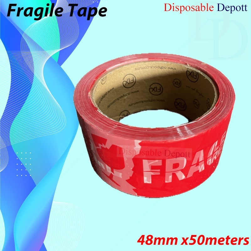 Fragile OPP Tape 48mm x 50M 易碎贴子 | Shopee Malaysia