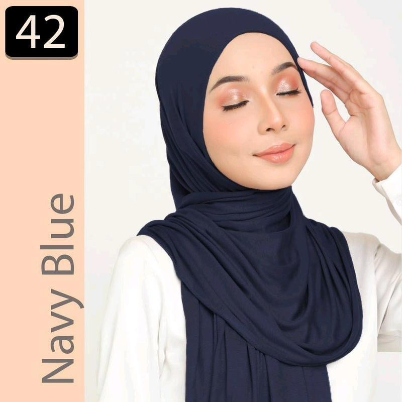 (NEW) LAZY Shawl Ironless 2 Meter Cotton Jersey | Shopee Malaysia