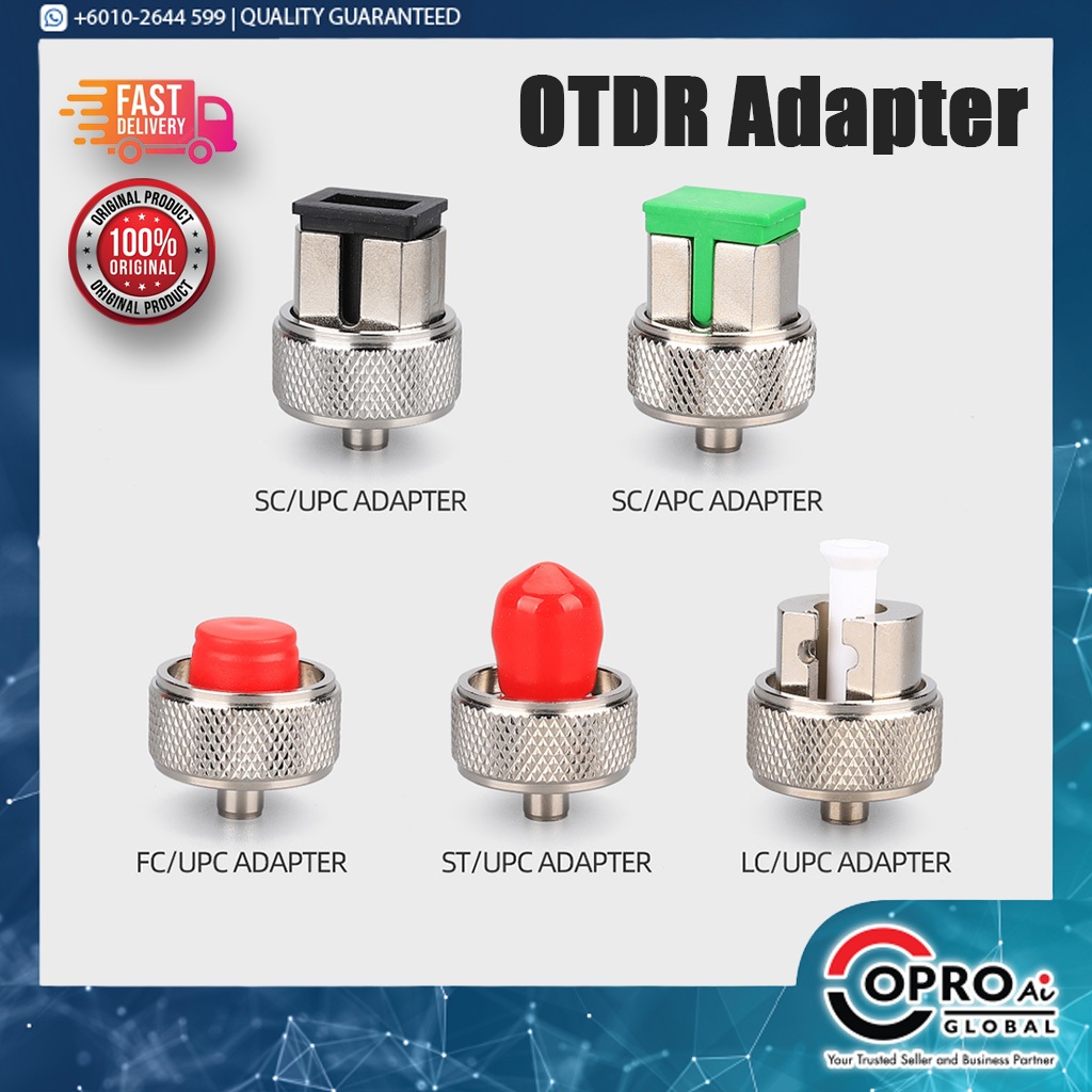 [TEST PASSED] FIBER OPTIC OTDR ADAPTER FC/ST/LC/SC UPC/APC OTDR Adapter ...
