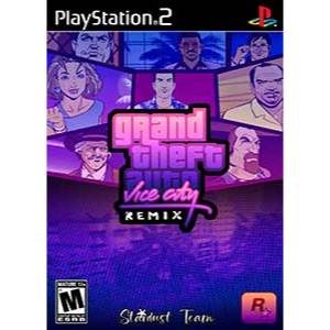 PS2 Game GTA Vice City Remix Alpha | Shopee Malaysia