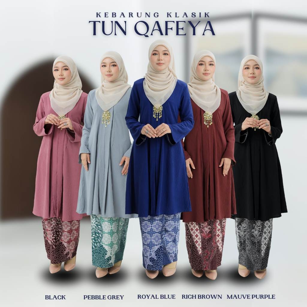 KURUNG KEBARUNG TUN QAFEYA by Athifa Azzahrah - Kurung kebarung klasik ...