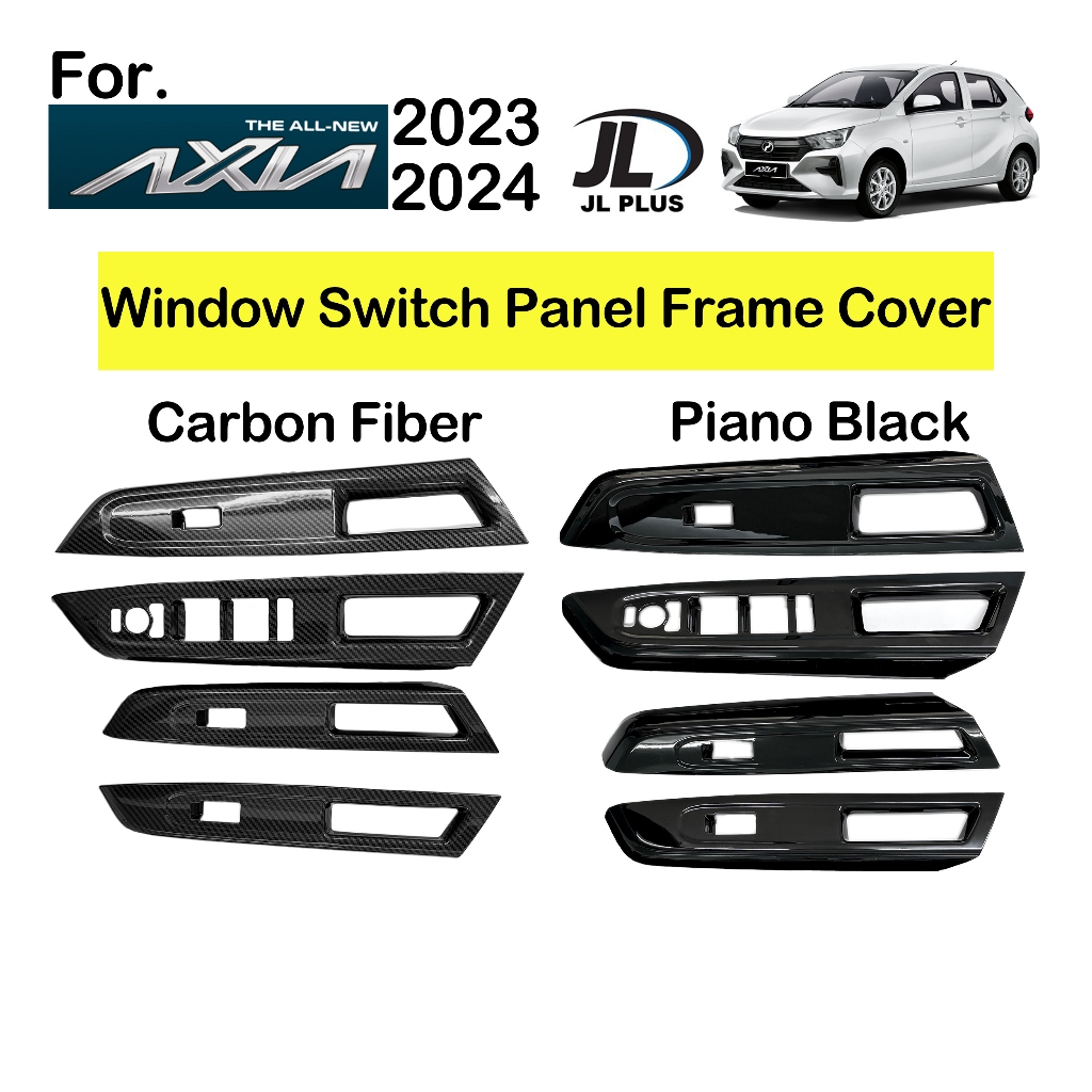 Perodua Axia 2023- 2024 window switch panel frame cover accessories ...