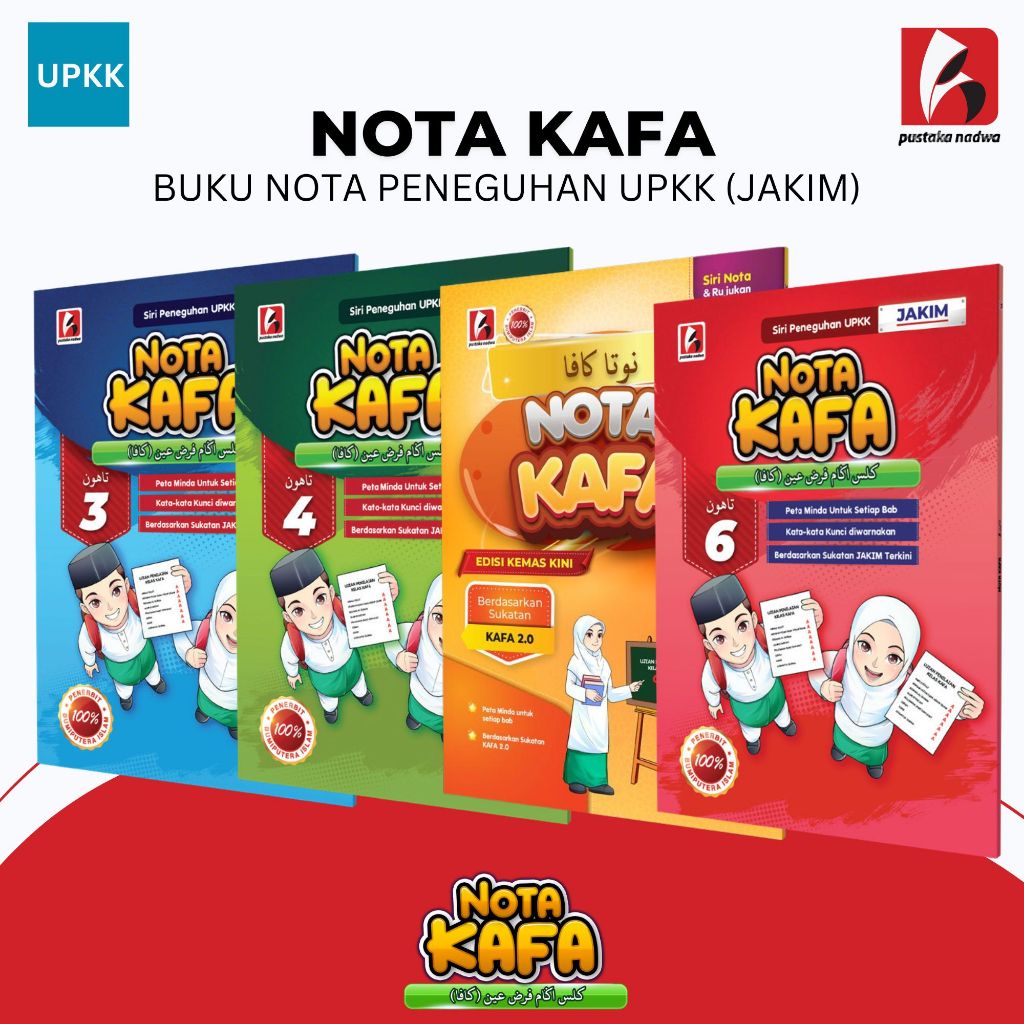 [PUSTAKA NADWA] NOTA KAFA TAHUN 3,4,5 & 6 - Buku Rujukan UPKK/UPSRA ...