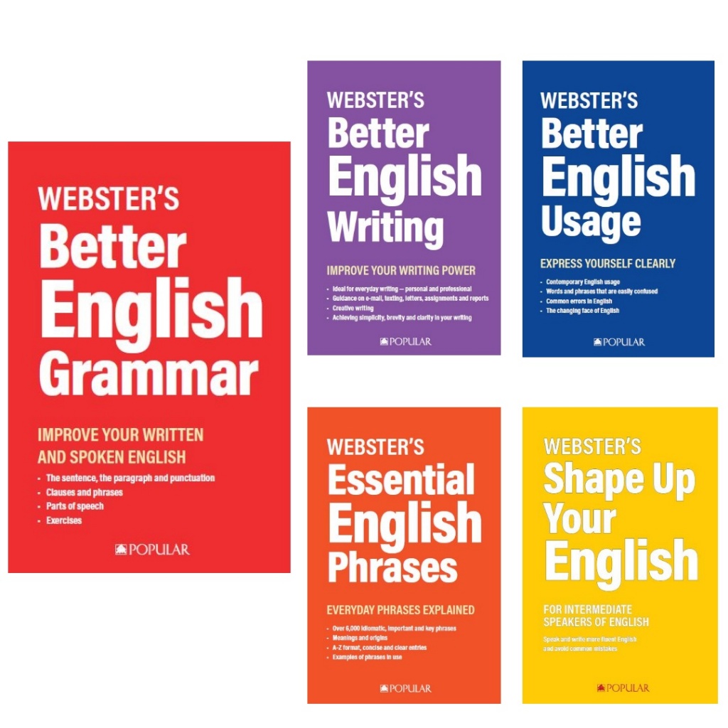 Webster's Essential English Phrases / Better English Grammar / Better ...