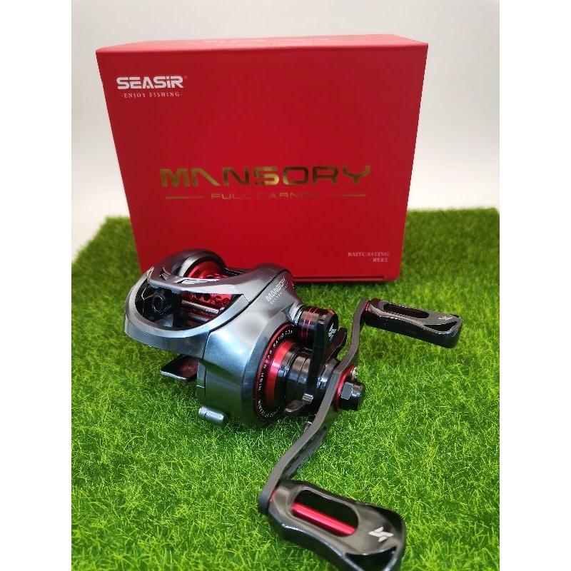 SEASIR MANSORY FULL CARBON BAITCASTING REEL | Shopee Malaysia