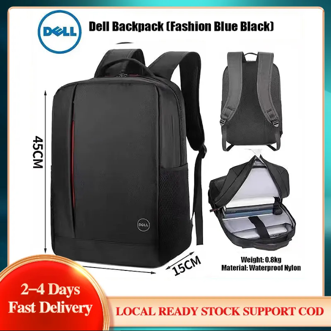 💼DELL Fashion Laptop Bag Backpacks-15-Black Dell Backpack Laptop Bag ...