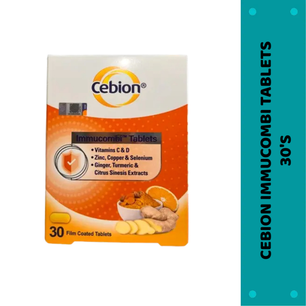 CEBION IMMUCOMBI TABLETS 30'S (Immunity, Health Supplements) | Shopee ...