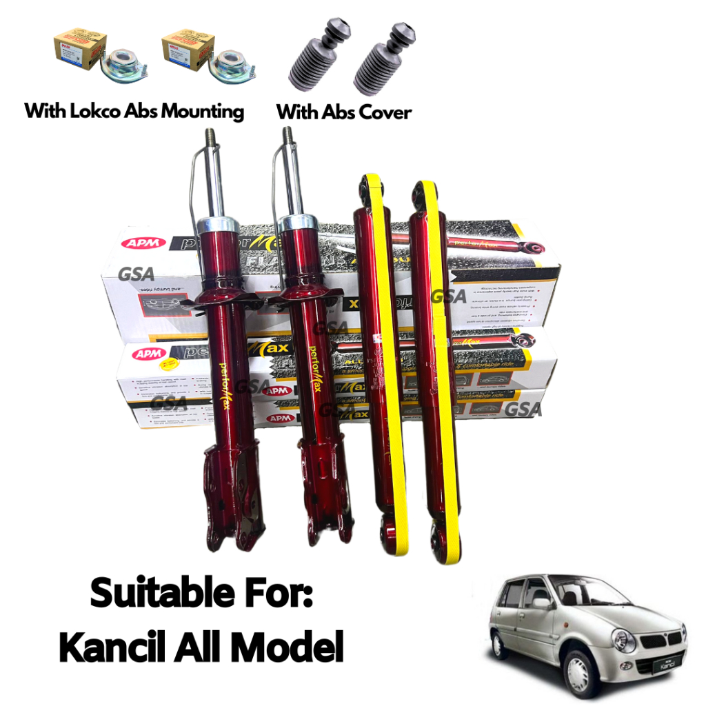 APM Performax Perodua Kancil 660/850 Heavy Duty Sport Front/Rear Gas ...