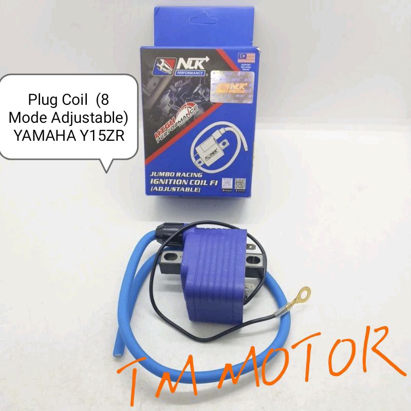 NLK Performance HIGH-VOLTAGE Plug Coil/ (8 Mode Adjustable) YAMAHA ...
