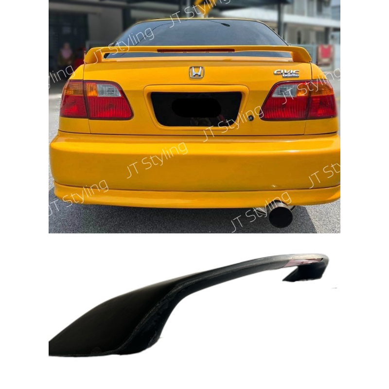 HONDA CIVIC EJ EK 96 99 VI-RS SPOILER WING WITH BRAKE LIGHT LED ...