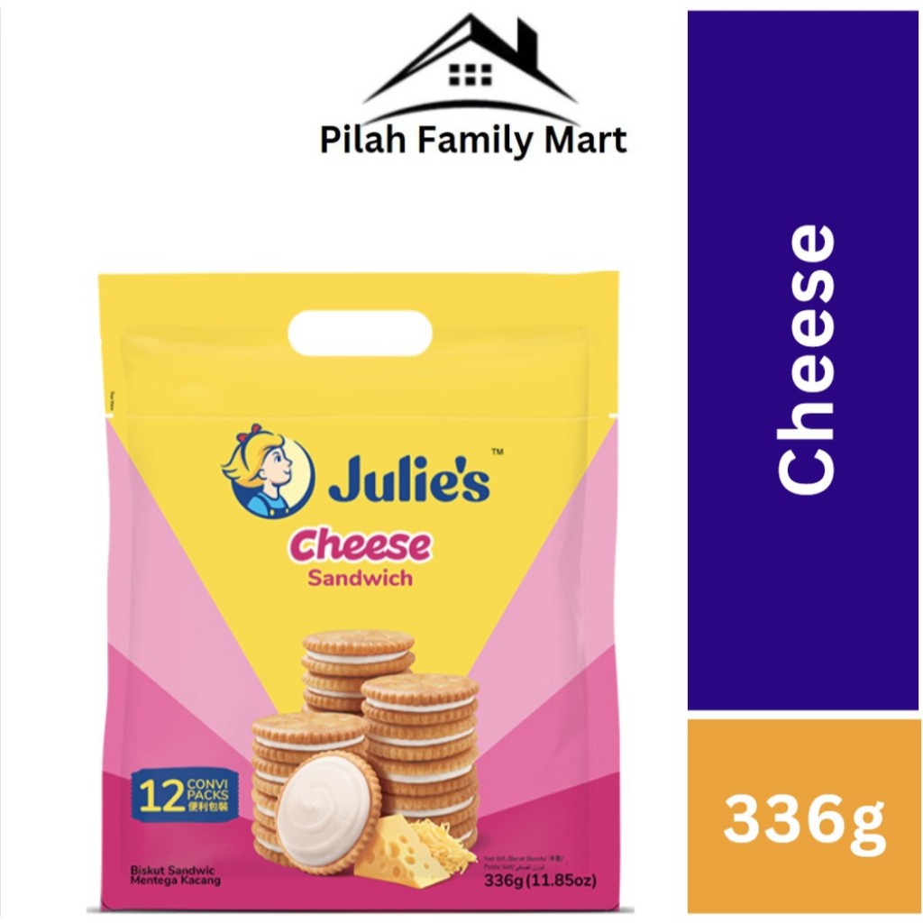 Cheese JULIES Sandwich Biscuits 336g | Shopee Malaysia