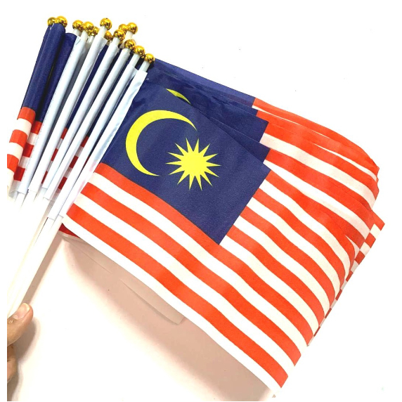 Bendera Malaysia / Jalur Gemilang / Merdeka 2024/ Hand Flag Malaysia ...