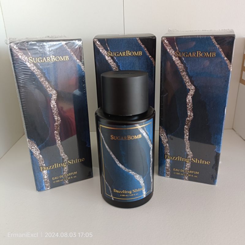 Sugarbomb Perfume 96ml EDP Dazzling Shine ( citrus Invictus ) | Shopee ...