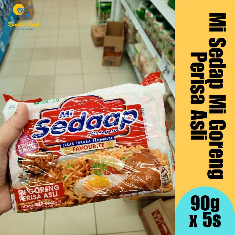 Mi Sedaap Mi Goreng Perisa Original Asli Favourite Mi Segera Sedap ...