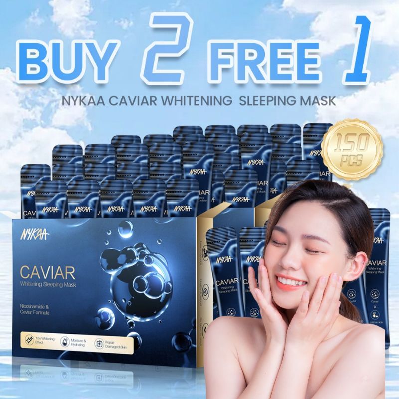Nykaa korean Sleeping Collagen Mask Skin Brighten Facial Mask with ...