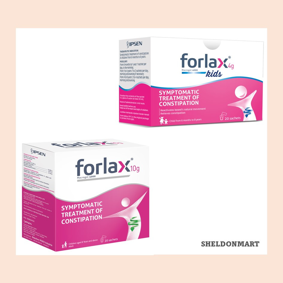 [EXP: 05/2026] FORLAX POWDER 4G / 10G x 1 sachet / 5 sachets | Shopee ...