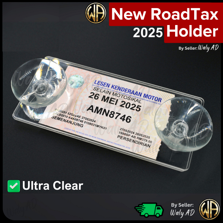 NEW 2025 Digital e-LKM Roadtax Holder NEW🔥JPJ Holder Car Road Tax Frame ...