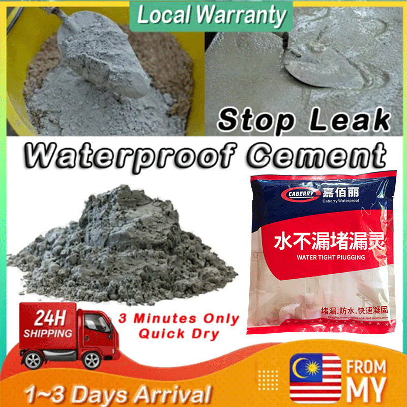 【Fast delivery】 WaterProof Cement 3 Mins Quick Dry Simen Kalis Air ...