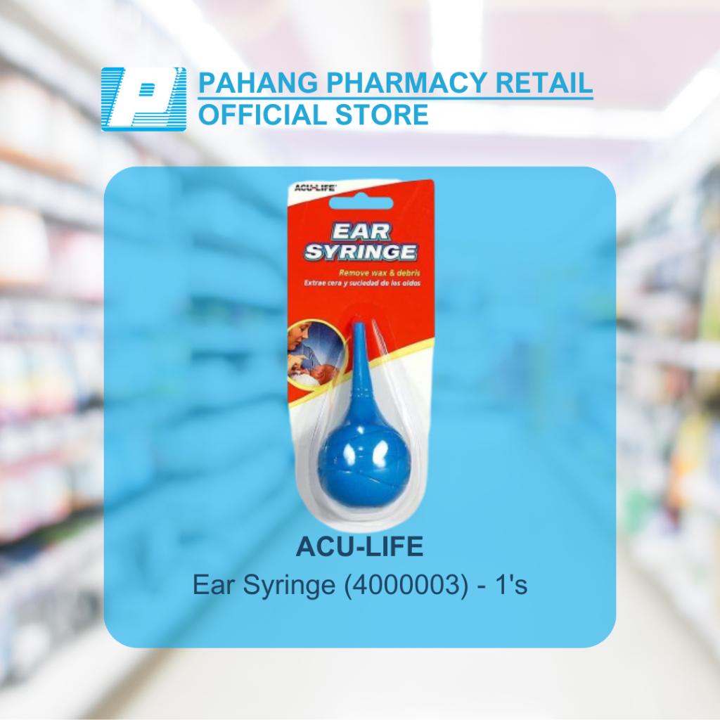 ACU-LIFE Ear Syringe (4000003) - 1's | Shopee Malaysia