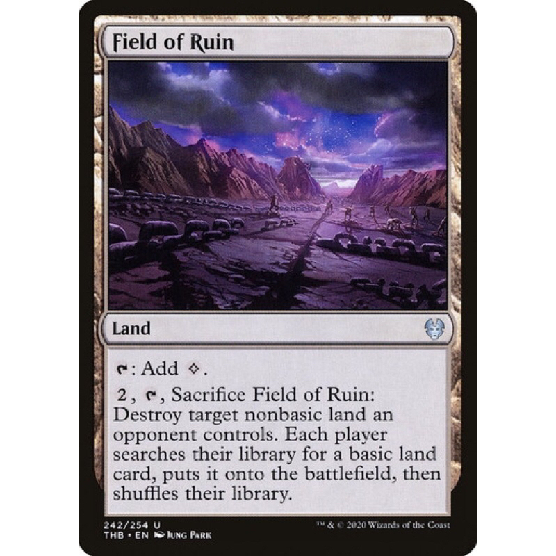 Magic the Gathering - Field of Ruin (THB) | Shopee Malaysia