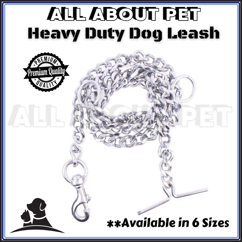Dog Leash Heavy Duty Dog Chain Lead Chain-Anti Chew Metal Leads ...