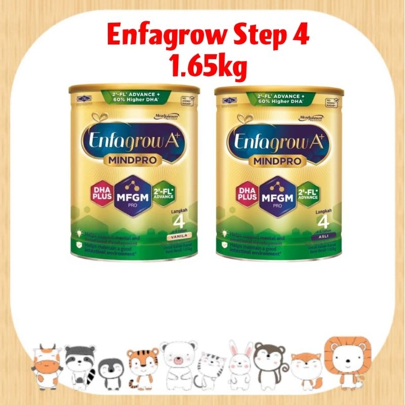 Enfagrow A+ Step 4 Vanilla/ Asli 1.65kg | Shopee Malaysia