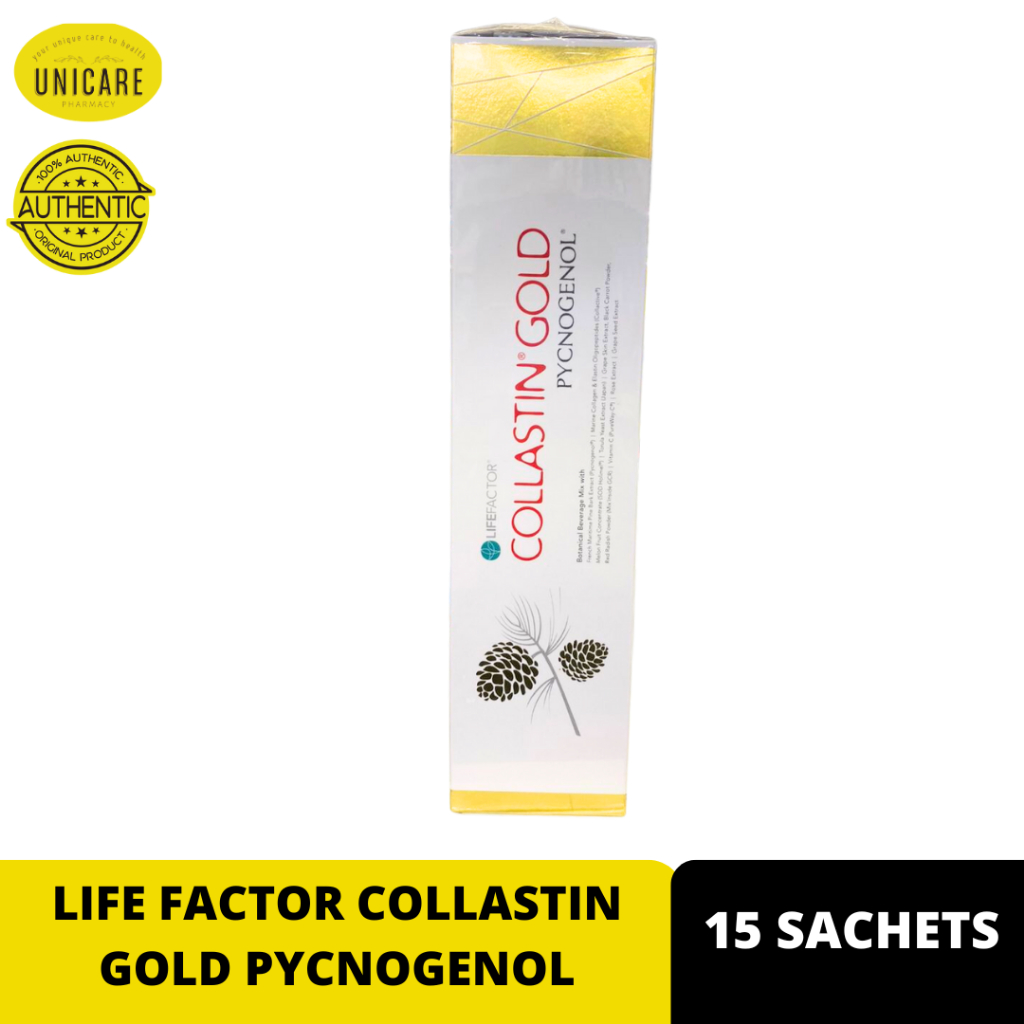 LIFE FACTOR COLLASTIN GOLD PYCNOGENOL 15 SACHETS | Shopee Malaysia