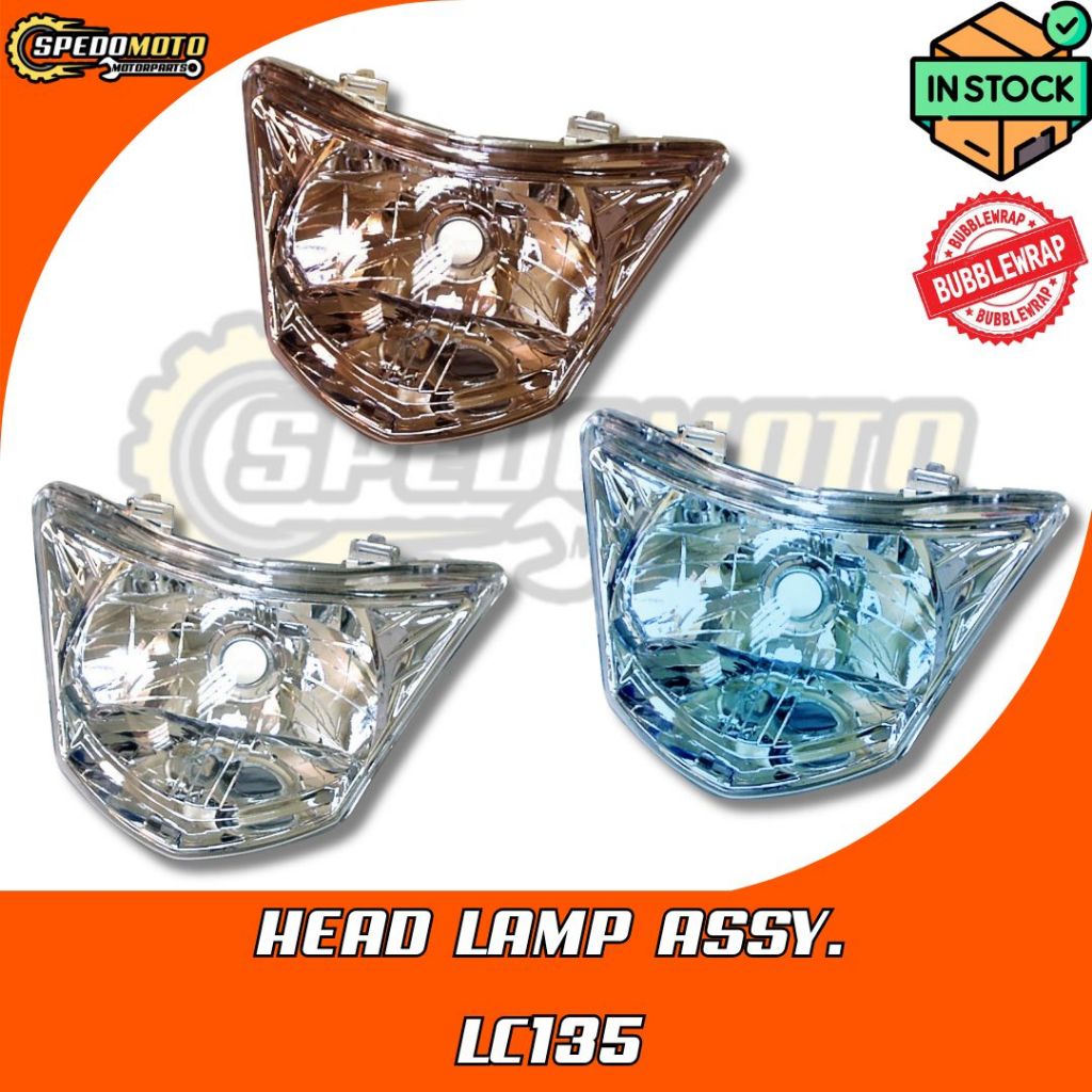 HEAD LAMP YAMAHA LC135 V1 / LAMPU DEPAN LC V1 (3 VARIATIONS) | Shopee Malaysia