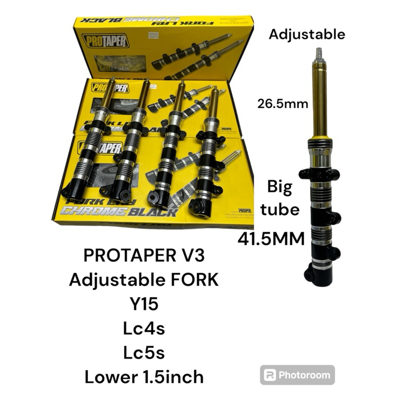 PROTAPER Y15 Y16 LC4s Lc5s V3 adjustable Front fork lay depan lower 1.5 ...