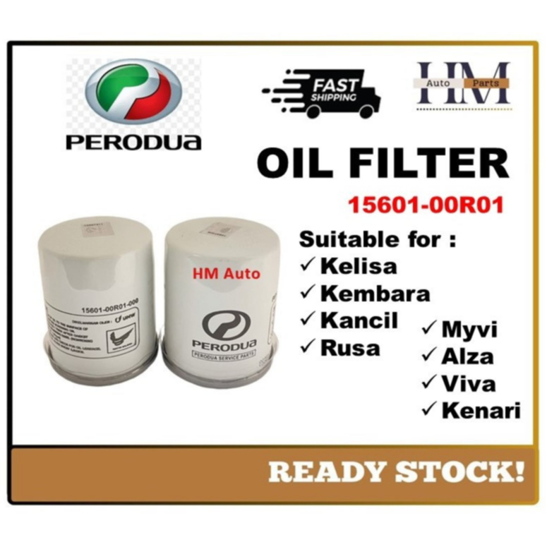 Original Perodua Oil filter For Kancil,Kelisa,Kenari,Myvi,Viva,Kembara ...
