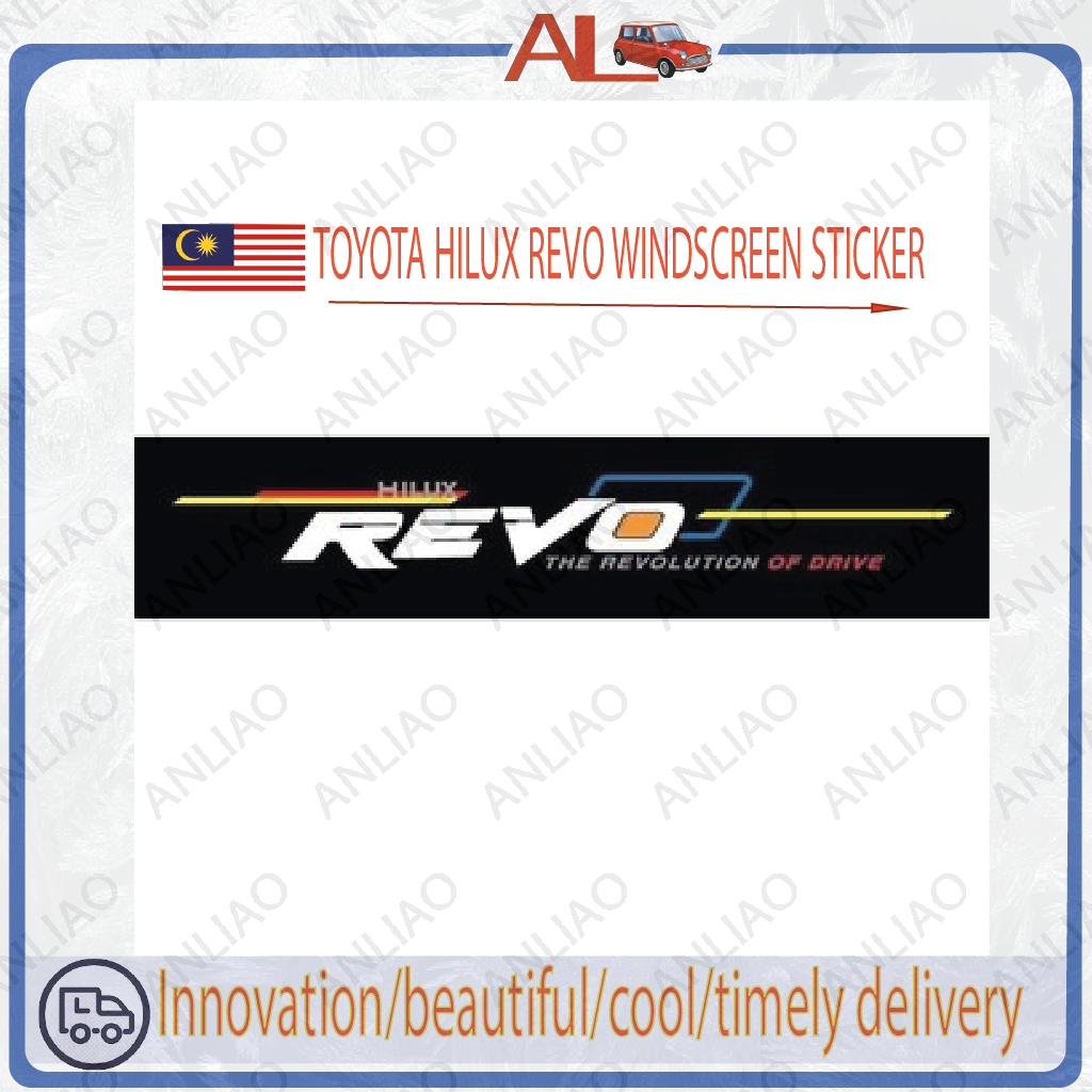 TOYOTA HILUX REVO WINDSCREEN STICKER | Shopee Malaysia