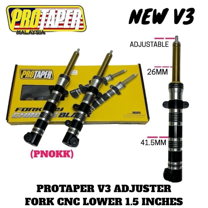 PROTAPER FORK LAY PRO V3 adjustable y15 y16 RS150 RSX150 NVX MVX155 ...