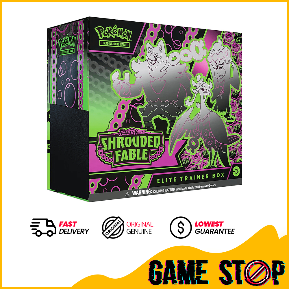 Pokemon Tcg Scarlet & Violet SV6.5 Shrouded Fable Elite Trainer Box ...