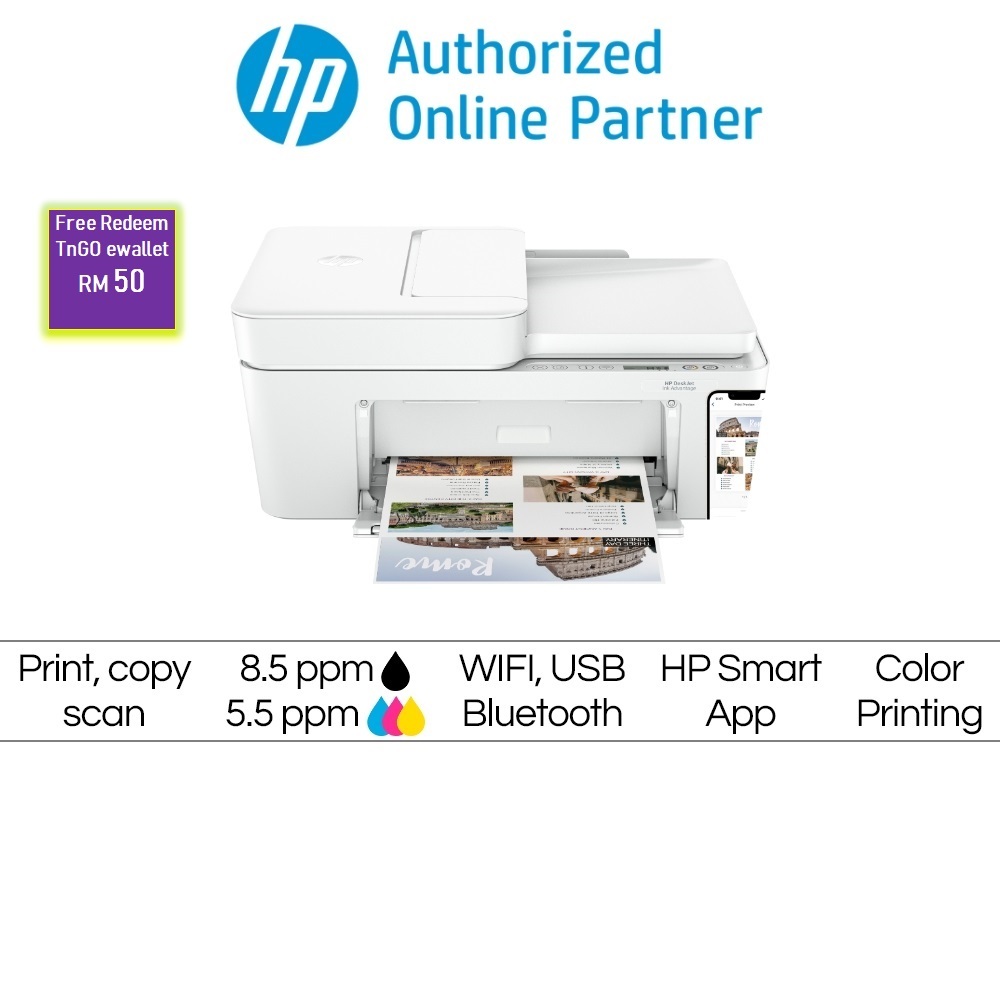 HP DeskJet Ink Advantage 4275 All-in-One Printer [Free Redeem RM50 e ...