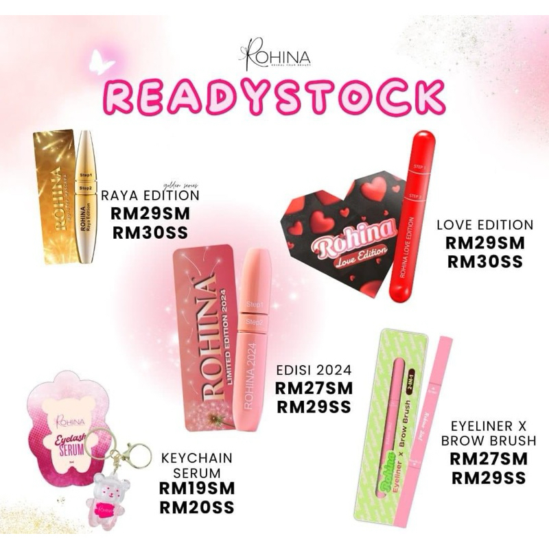 Rohina Mascara Love Edition | Raya Edition | Limited 2024 Edition ...