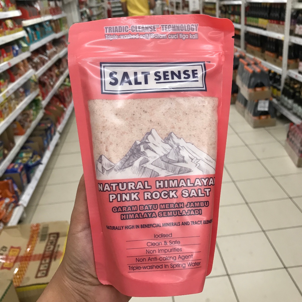 Salt Sense Natural Himalayan Pink Rock Salt 500g I Salt Sense Natural ...