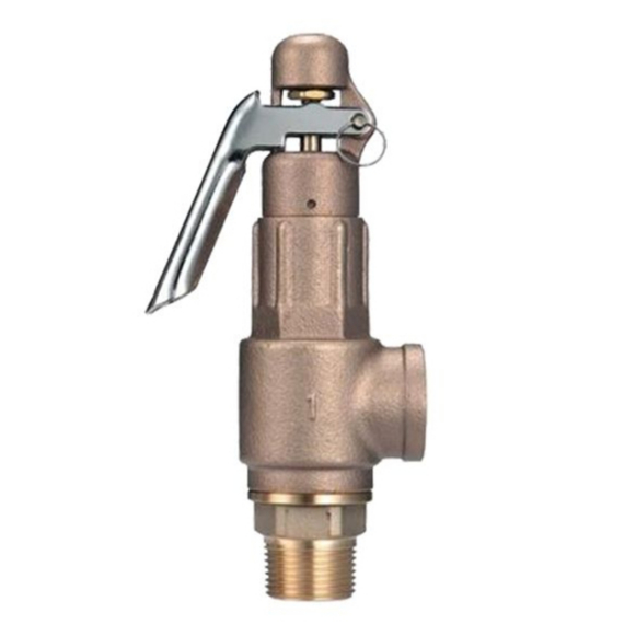 GPRO Brass Safety Valve With Lever Series - GSV1-00L Thread End 1/2 ...