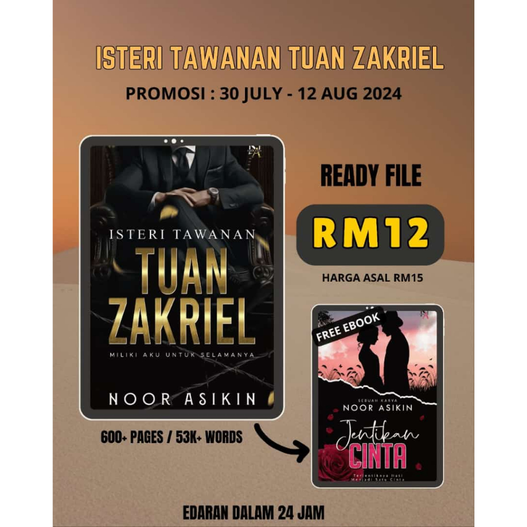 ISTERI TAWANAN TUAN ZAKRIEL | READY FILE | Shopee Malaysia