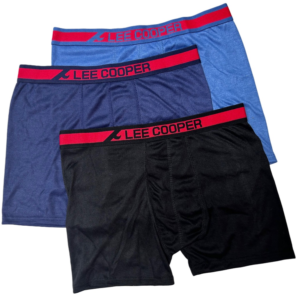 Men Boxer Underwear Boxers Lee Cooper Seluar Dalam Spender Lelaki 3 pcs ...